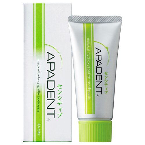 Зубная паста Apadent Sensitive, 60 мл, 86 г, зеленый