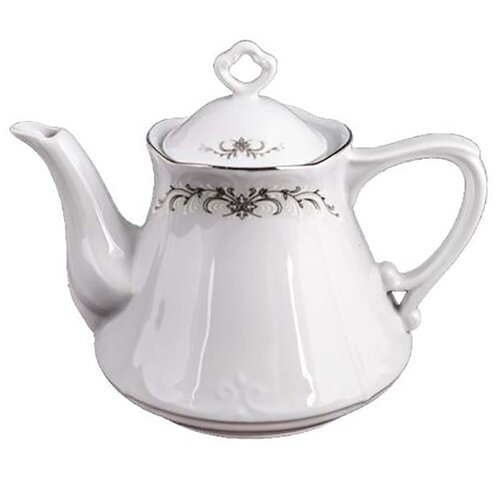 Заварочный чайник 1,1 л Cmielow "Камелия /Серый орнамент" / 109730