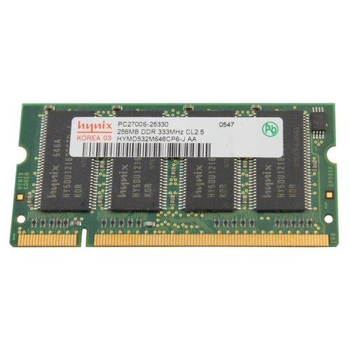 Оперативная память Hynix 256 МБ DDR 333 МГц SODIMM CL3 HYMD532M646CP6-J