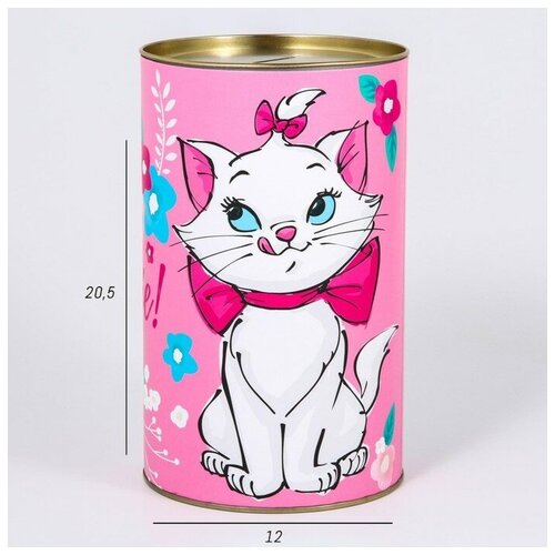 Disney Копилка металлическая, 20,5 см х 12 см х 12 см, XXL "Marie", Коты аристократы