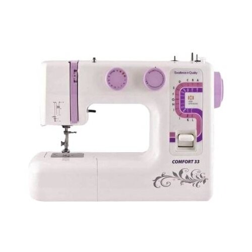 Швейная машина Comfort 33, бело-розовый