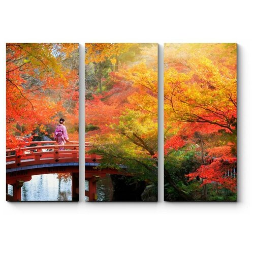 Модульная картина Сны о Японии, Киото 120x86