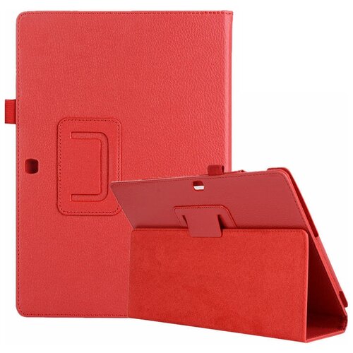 Чехол-обложка MyPads для Samsung Galaxy Tab 3 10.1 GT-P5200/P5210/P5220 с мульти-подставкой красный