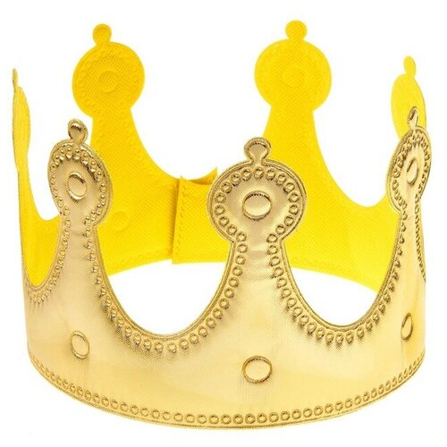 Корона Страна Карнавалия "Принцесса", золотая