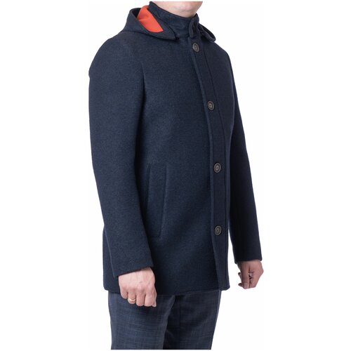 Пальто Formenti, размер 54 XXL, синий