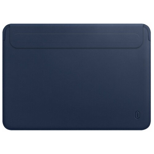 Чехол Wiwu Skin Pro Velcro Leather Sleeve для MacBook Pro 13,3 Синий