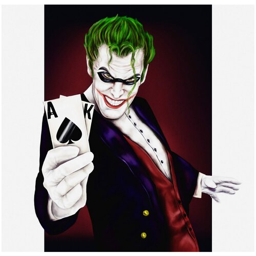 Постер / Плакат / Картина Comic Book Joker 90х120 см в подарочном тубусе