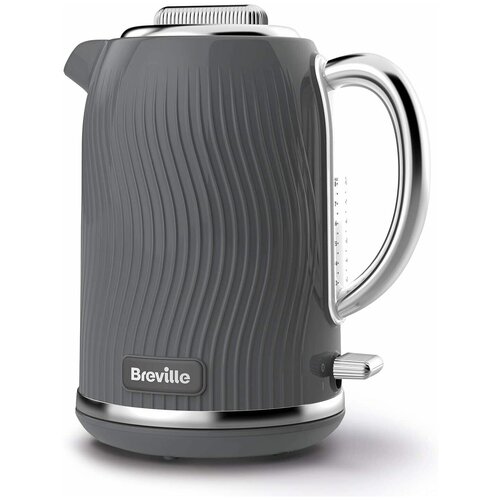Электрический чайник Breville VKT092 Flow Electric Kettle, 1.7 L, 3 KW Fast Boil, Grey, серый