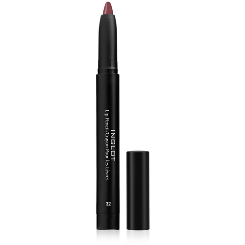 Inglot контурный карандаш для губ AMC с точилкой, №32 Натуральный розовый