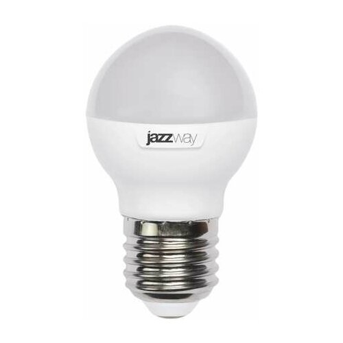 Лампа светодиодная PLED-SP G45 9Вт шар 3000К тепл. бел. E27 820лм 230В JazzWay 2859631A (8шт.)
