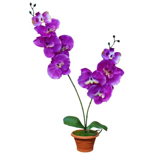 Искусственные цветы Орхидея Л-00-62-2 /Искусственные цветы для декора/Декор для дома
