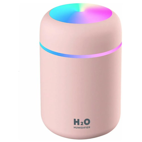 Увлажнитель воздуха USB Colorful Humidifier, розовая