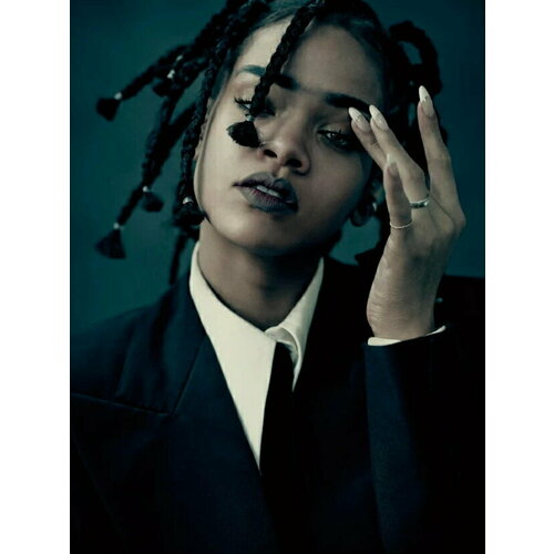Плакат, постер на холсте Rihanna/Рианна/музыкальные/поп исполнитель/артист/поп-звезда/группа. Размер 30 х 42 см