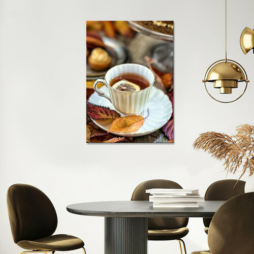 Картина/Картина на холсте для интерьера/Картина на стену/Картина для кухни/ - Чашечка чая 30х40