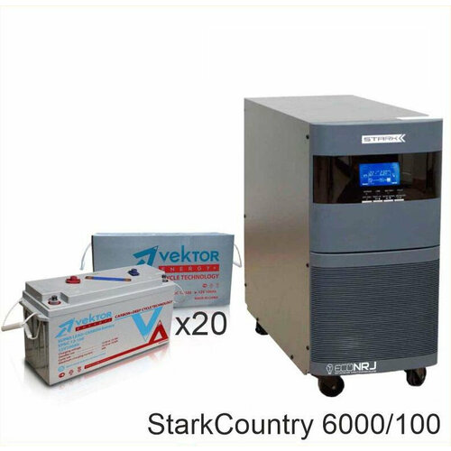 Stark Country 6000 Online, 12А + Vektor VPbC 12-100