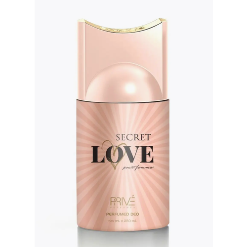 Прайв / Prive Perfumes - Дезодорант-спрей для тела женский Secret Love pour femme 250 мл