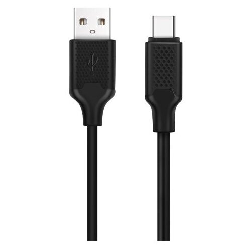 Комплект 2 штук, Кабель USB A - Type-C, HARPER, BCH-722, 2м, черный, H00003040