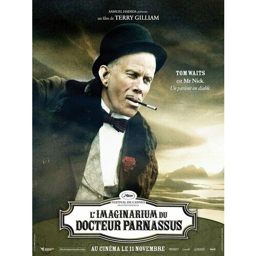 Плакат, постер на холсте Воображариум доктора Парнаса (The Imaginarium of Doctor Parnassus), Терри Гиллиам. Размер 21 х 30 см