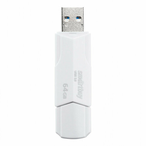 Флеш-накопитель USB 64GB Smartbuy Clue белый