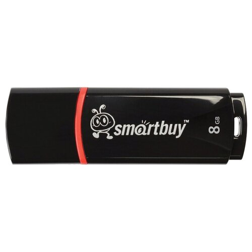 Память Smart Buy "Crown" 8GB, USB 2.0 Flash Drive, черный