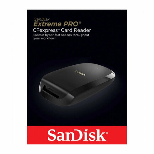 Кардридер SanDisk Extreme PRO CFexpress Card Reader USB 3.1 Gen2 Type C (SDDR-F451-GNGNN)