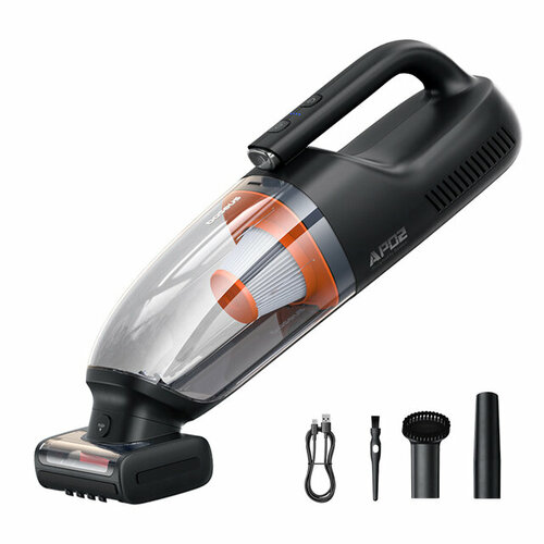 Беспроводной Ручной пылесос с щёткой от шерсти домашних питомцев Baseus AP02 Handheld Vacuum Cleaner 6000 Па (для автомобиля, для дома )