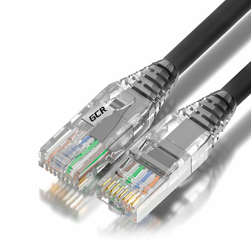 Greenconnect GCR-55428 GCR Патч-корд 3.0m UTP кат.6, серый, коннектор ABS, 24 AWG, ethernet high speed 10 Гбит/с, RJ45, T568B, GCR-55428 GCR-55428