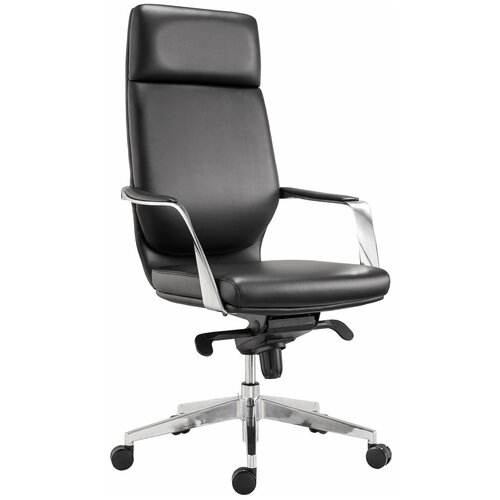 Кресло офисное BRABIX PREMIUM "Resonance EX-755", мультиблок, алюминий, экокожа, черное