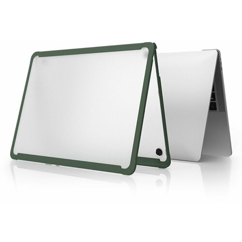 Чехол для ноутбука WiWU Dual Color iShield Macbook Case 13.3 New Pro 2018 Green