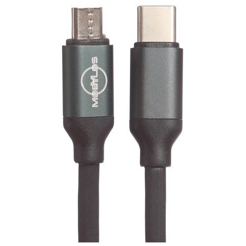 Кабель Mobylos Type-C-Micro-USB, 1.2 м, 1 шт., черный