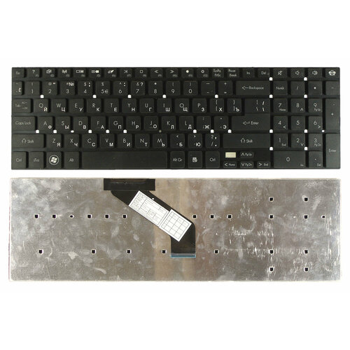 Клавиатура для ноутбука Gateway NV51B черная