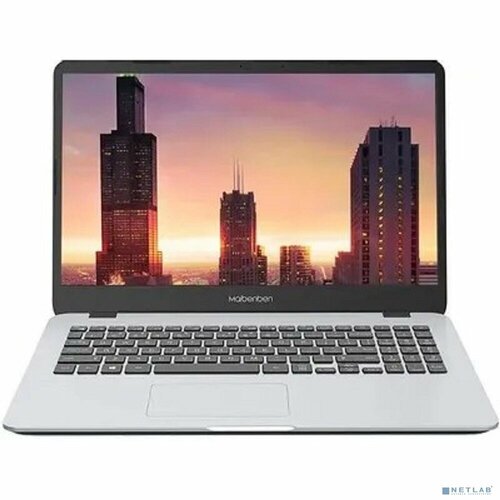 MAIBENBEN Ноутбук Maibenben M545 M5451SF0LSRE0 Silver 15.6" IPS Ryzen 5 4500U(2.3GHz)/16GB/512GB SSD/Linux