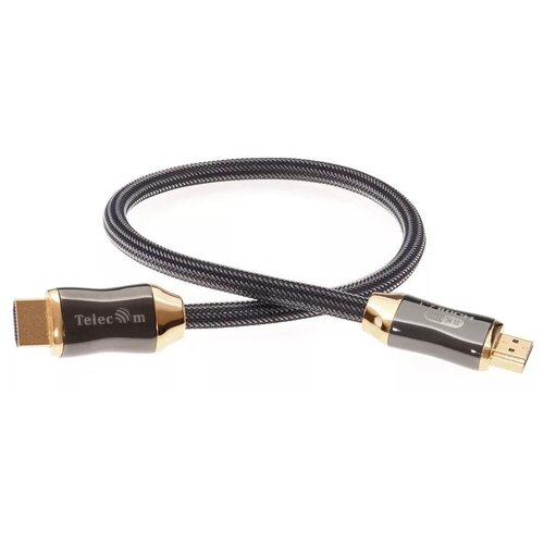 Кабель Telecom HDMI - HDMI (TCG300), 0.5 м, черный