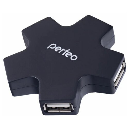 Хаб USB 4 порт Perfeo PF-HYD-6098H PF_5048 черный