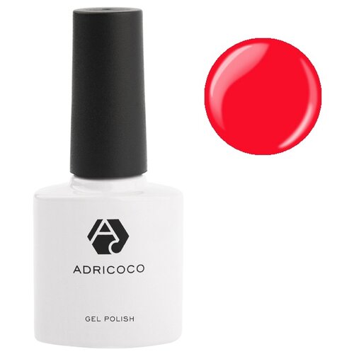 ADRICOCO гель-лак для ногтей Gel Polish, 8 мл, 40 г, 035 неоново-коралловый