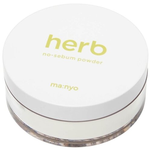 Manyo Factory Пудра рассыпчатая матирующая Herb Green No-Sebum Powder белый 6.5 г