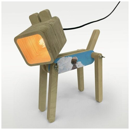 Настольная лампа светильник "Собака" модель Игра Геншин - 579