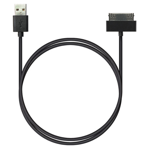 Кабель USB Robiton P4-iphone4/1m/Charge&Sync 1м, черный