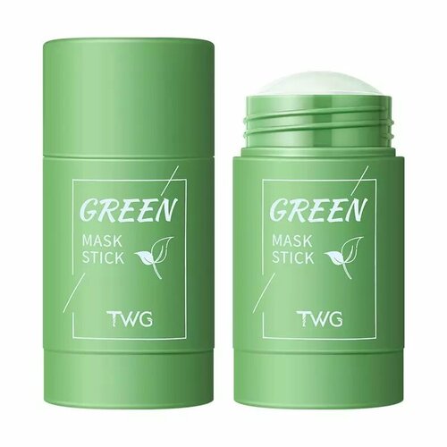 Маска-стик для лица глиняная с экстрактом зелёного чая от TWG 40 гр.1 маска-стик