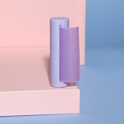 Мыло листовое, в рулоне, d 2,3 × 9 см, 120 см, цвет фиолетовый, 2 шт.