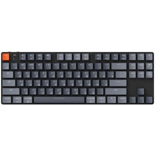 Беспроводная механическая клавиатура Keychron K1 SE (Светло-серый / Light Grey) (Низкопрофильный оптический Keychron - коричневый / Low Profile Keychron Optical Brown)