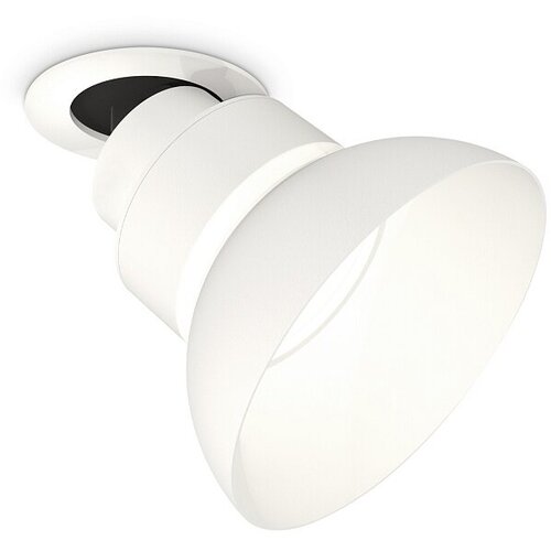 Комплект встраиваемого поворотного светильника XM8101600 SWH/FR белый песок/белый матовый GX53