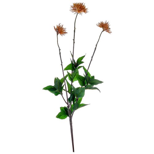 Lefard Цветок искусственный, 42 см (111-243/246) оранжевый 42 см 21 шт. 12 шт.