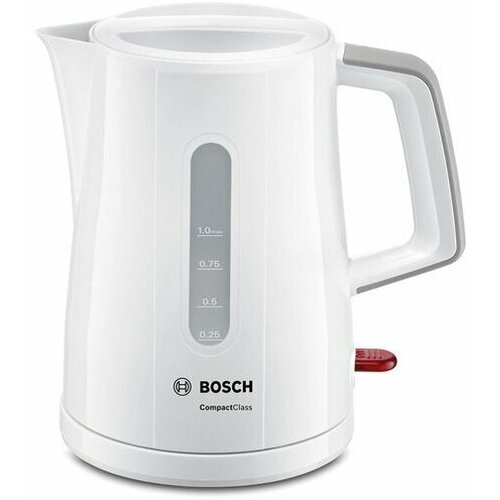 Bosch Чайник Bosch TWK3A051, электрический, белый (2400Вт, 1л) (ret)