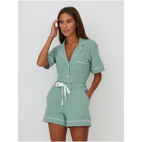 Пижама Ihomewear, размер M, зеленый