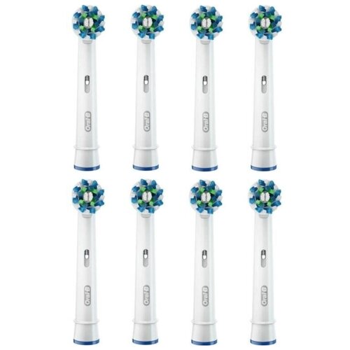 Насадки для зубной щетки Oral-B Cross Action EB50-8 8шт