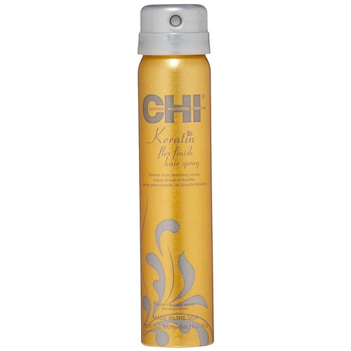 CHI Лак для волос Keratin Flex finish, средняя фиксация, 74 мл