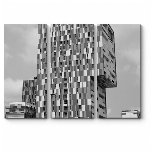 Модульная картина Красивый жилой комплекс Вилладжио120x86
