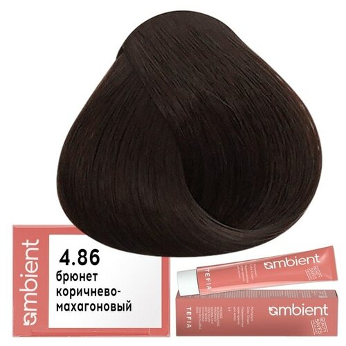 Tefia Ambient Крем-краска для волос AMBIENT 4.86, Tefia, Объем 60 мл