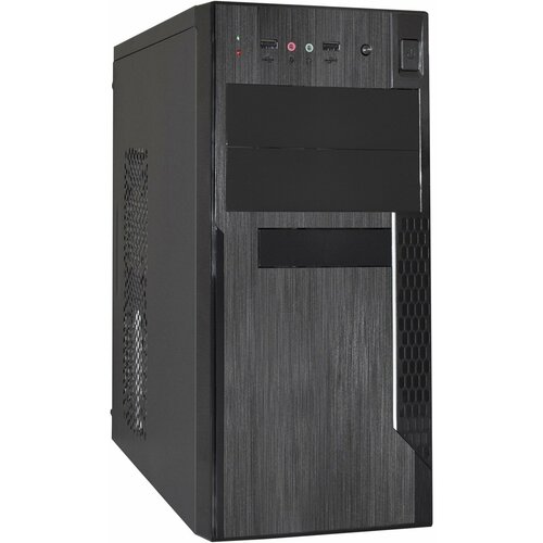 Корпус Minitower ExeGate MA-373X (mATX, без БП, 2*USB, аудио, черный) EX283240RUS